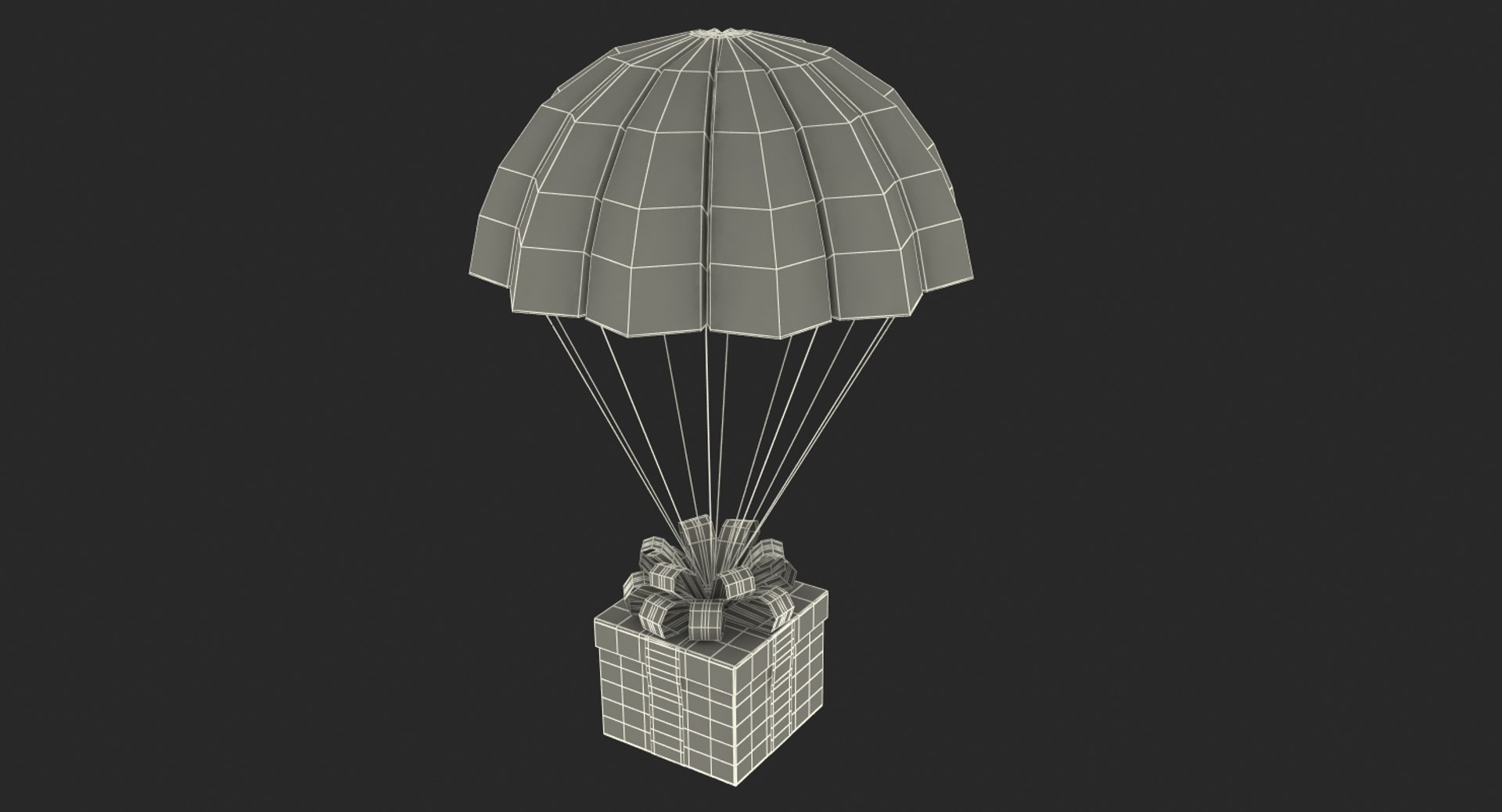 Parachute Gift Box 3D Model - TurboSquid 1218902
