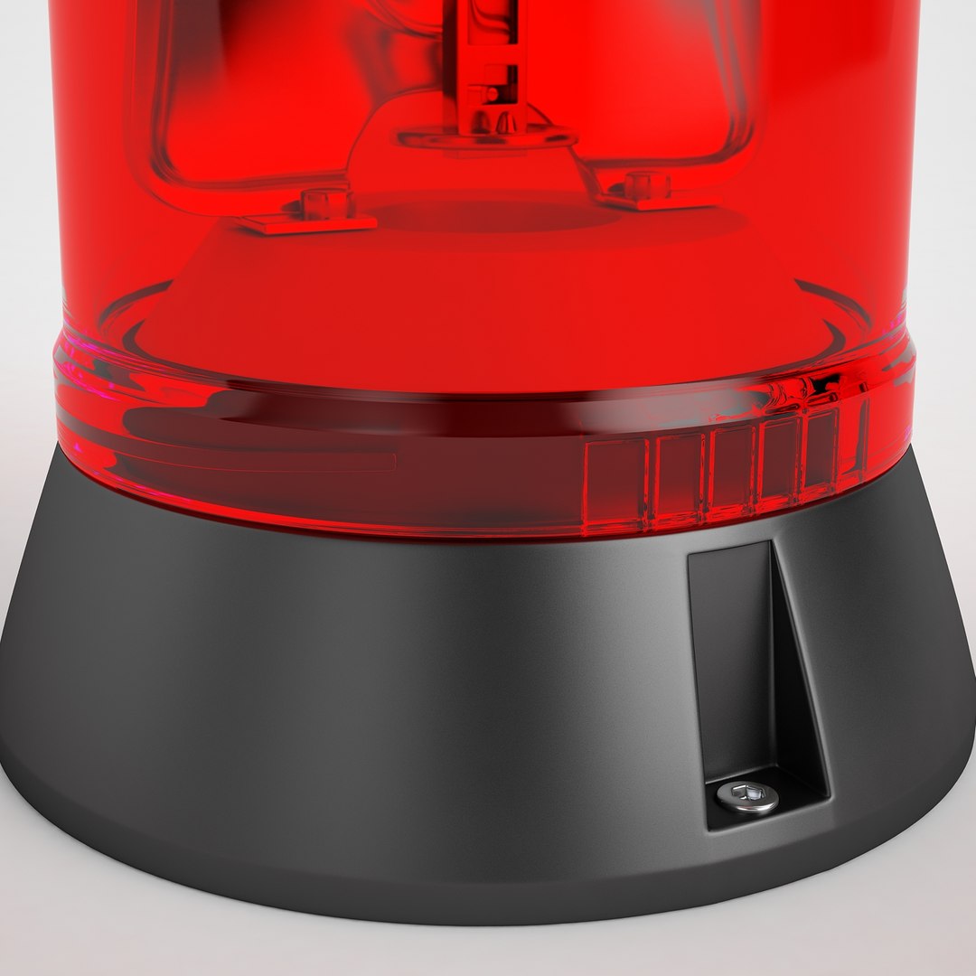 Emergency Warning Light 3D Model - TurboSquid 1370415