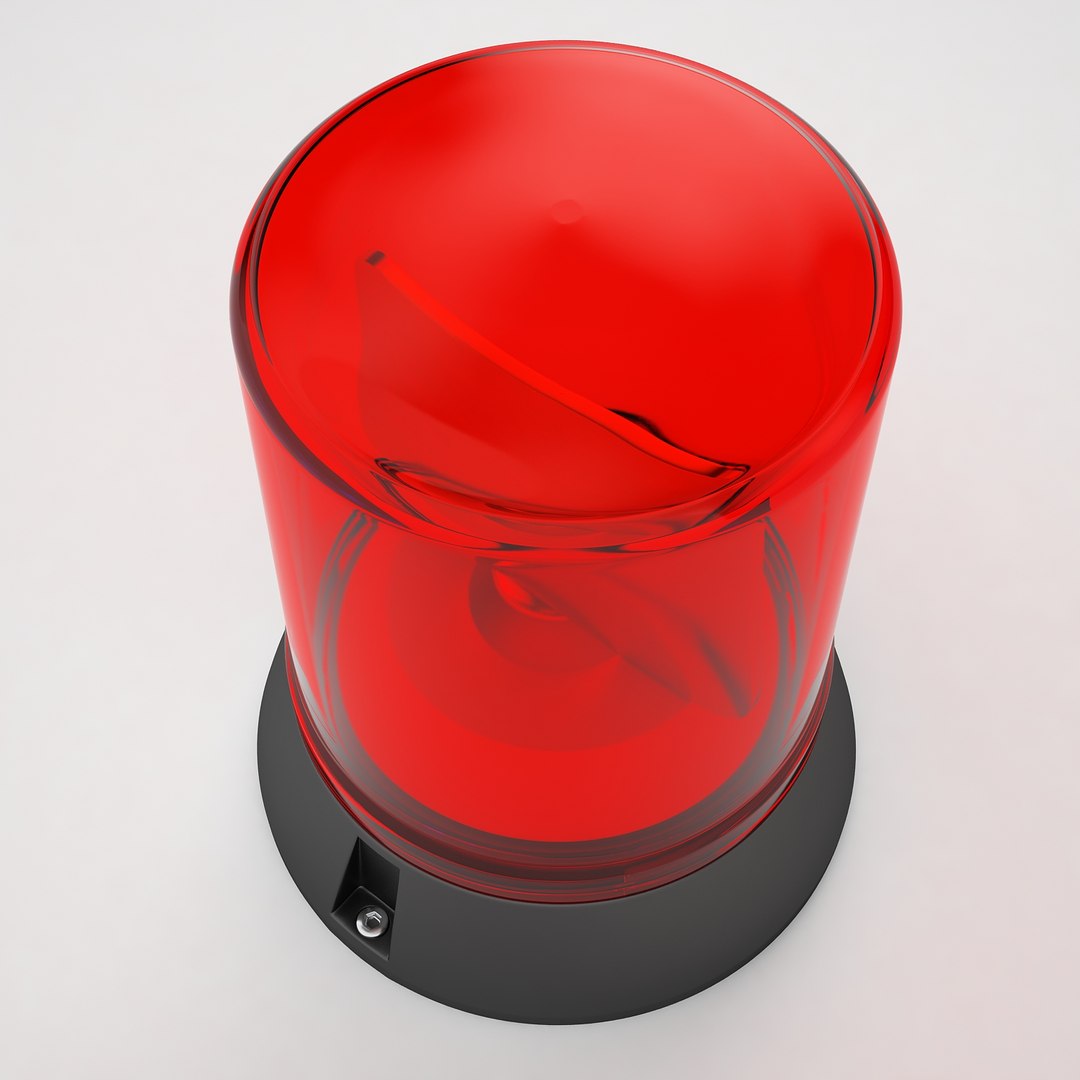 Emergency Warning Light 3D Model - TurboSquid 1370415