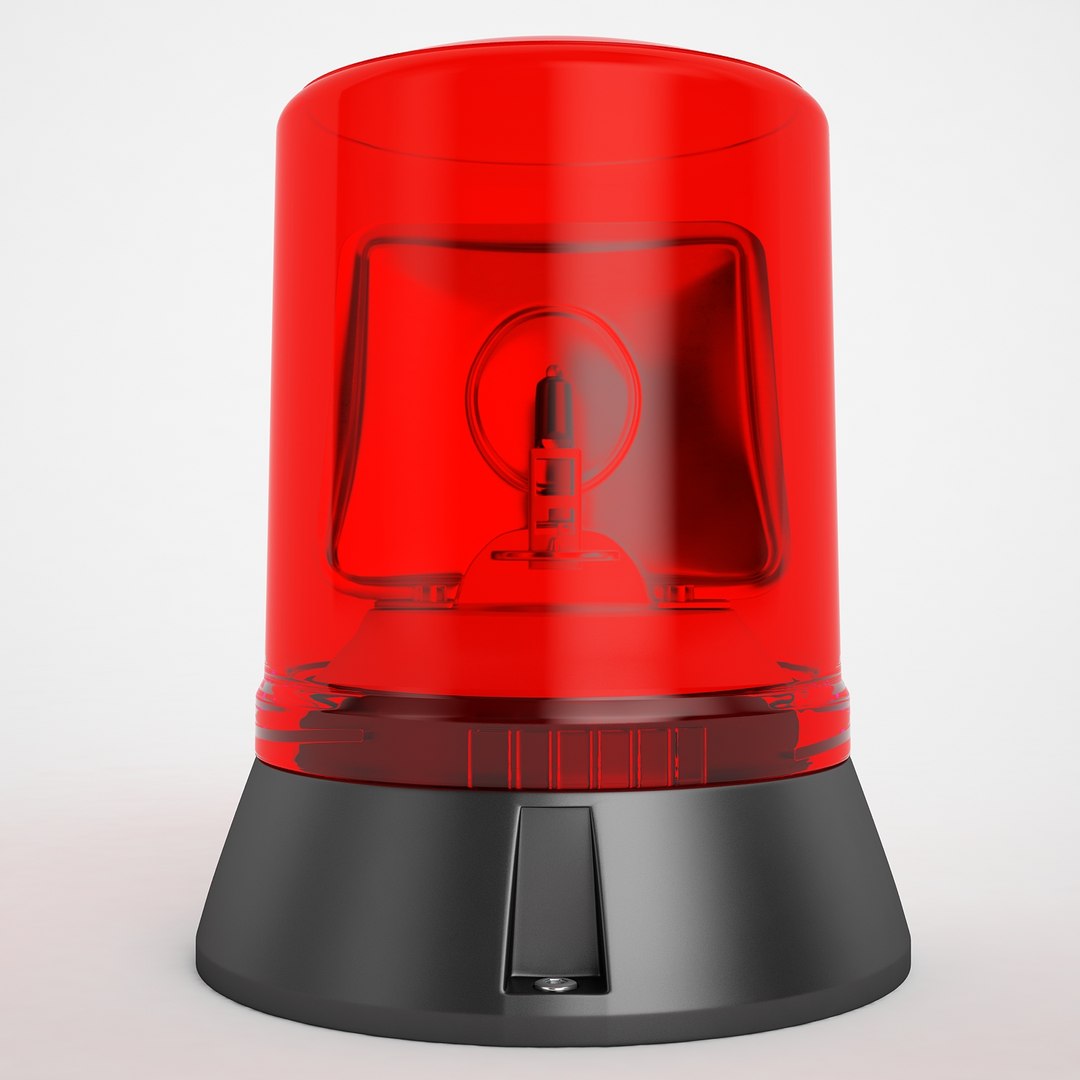 Emergency Warning Light 3D Model - TurboSquid 1370415