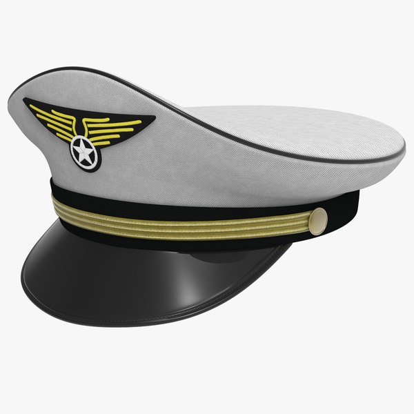 modelo 3d Gorra de piloto de transporte aéreo - TurboSquid 2249476