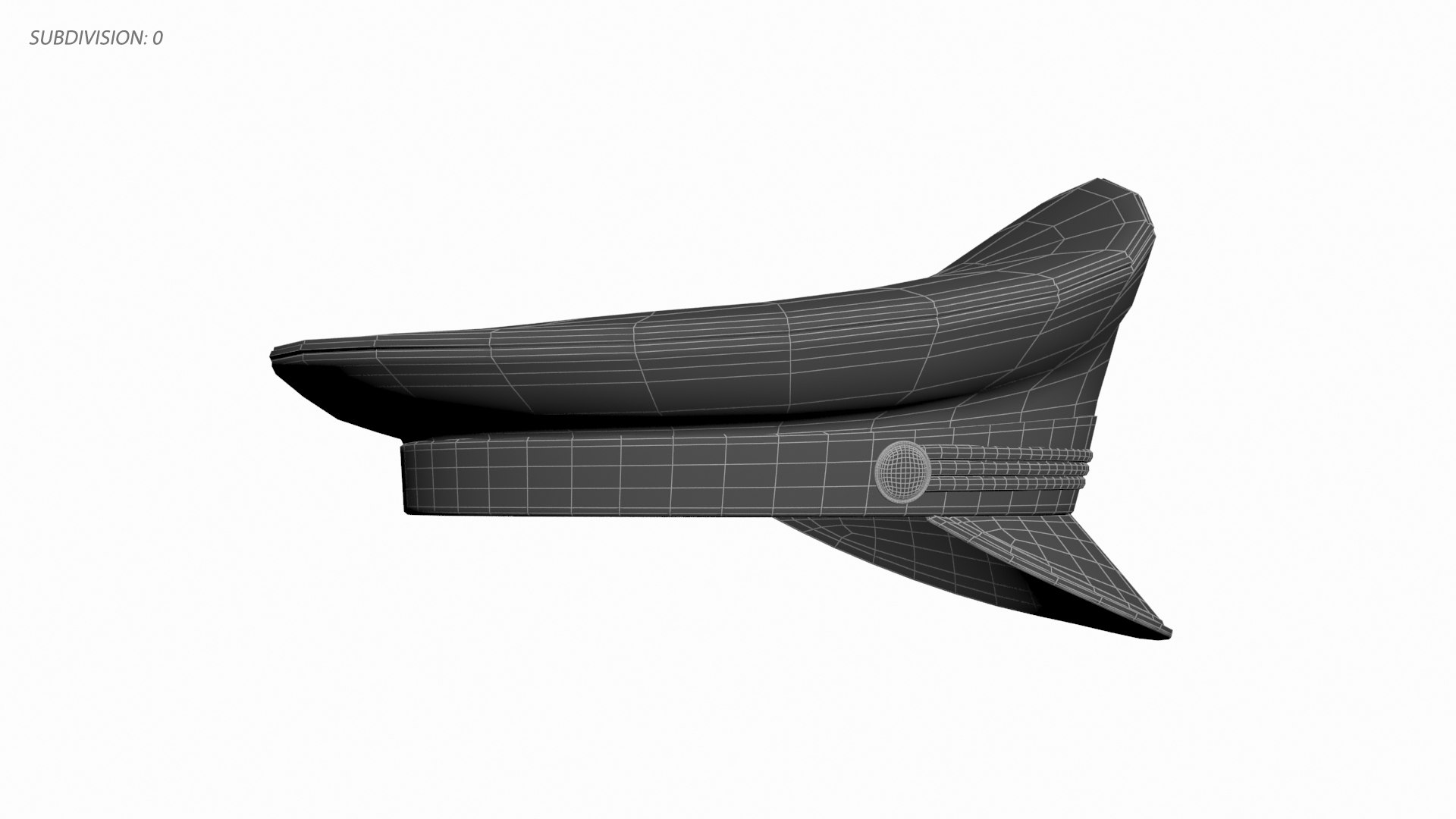 3D Airline Tranport Pilot Cap Model - TurboSquid 2249476