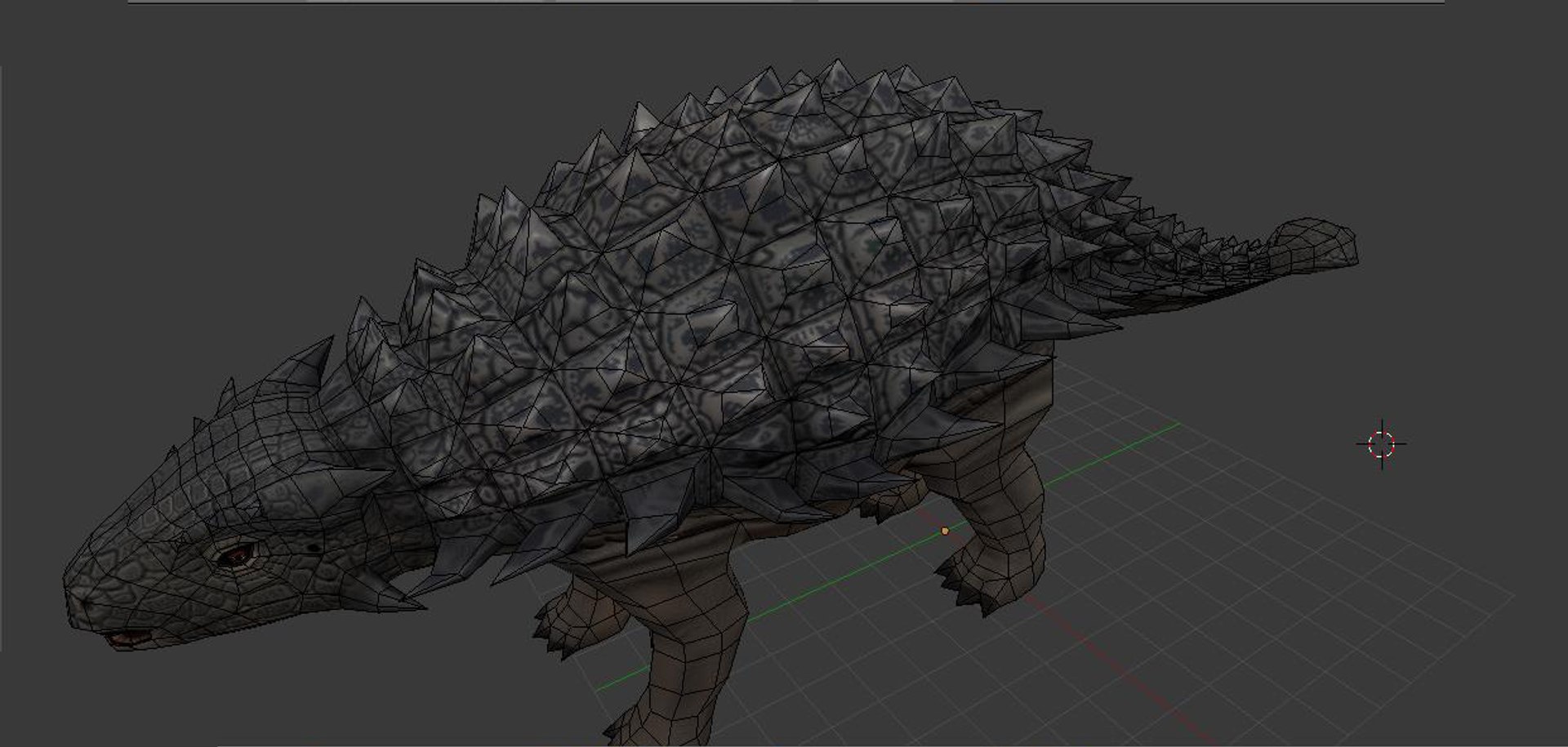 Ankylosaurus Dino Dinosaur Model - TurboSquid 1342543