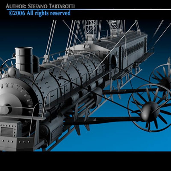 Airship 3D Models for Download | TurboSquid
