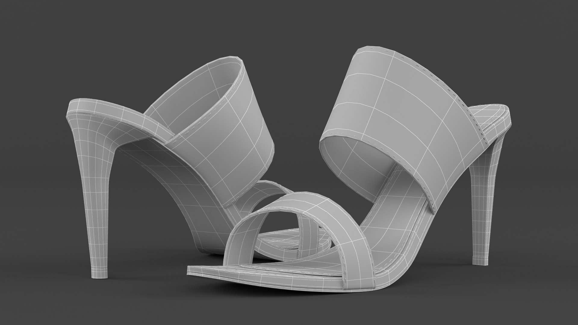 Women Shoes 3D Model - TurboSquid 2167630