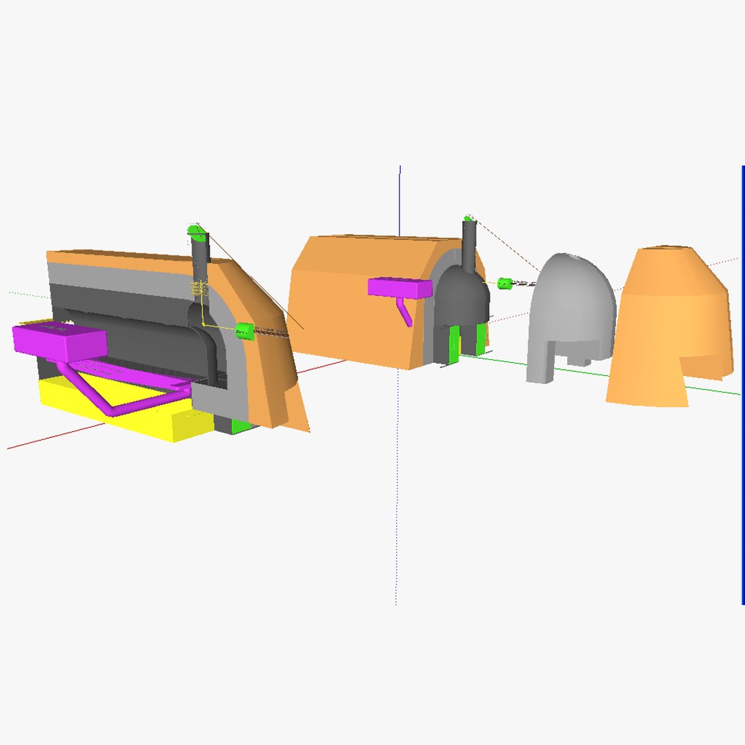 3d Incinerator Waste Model