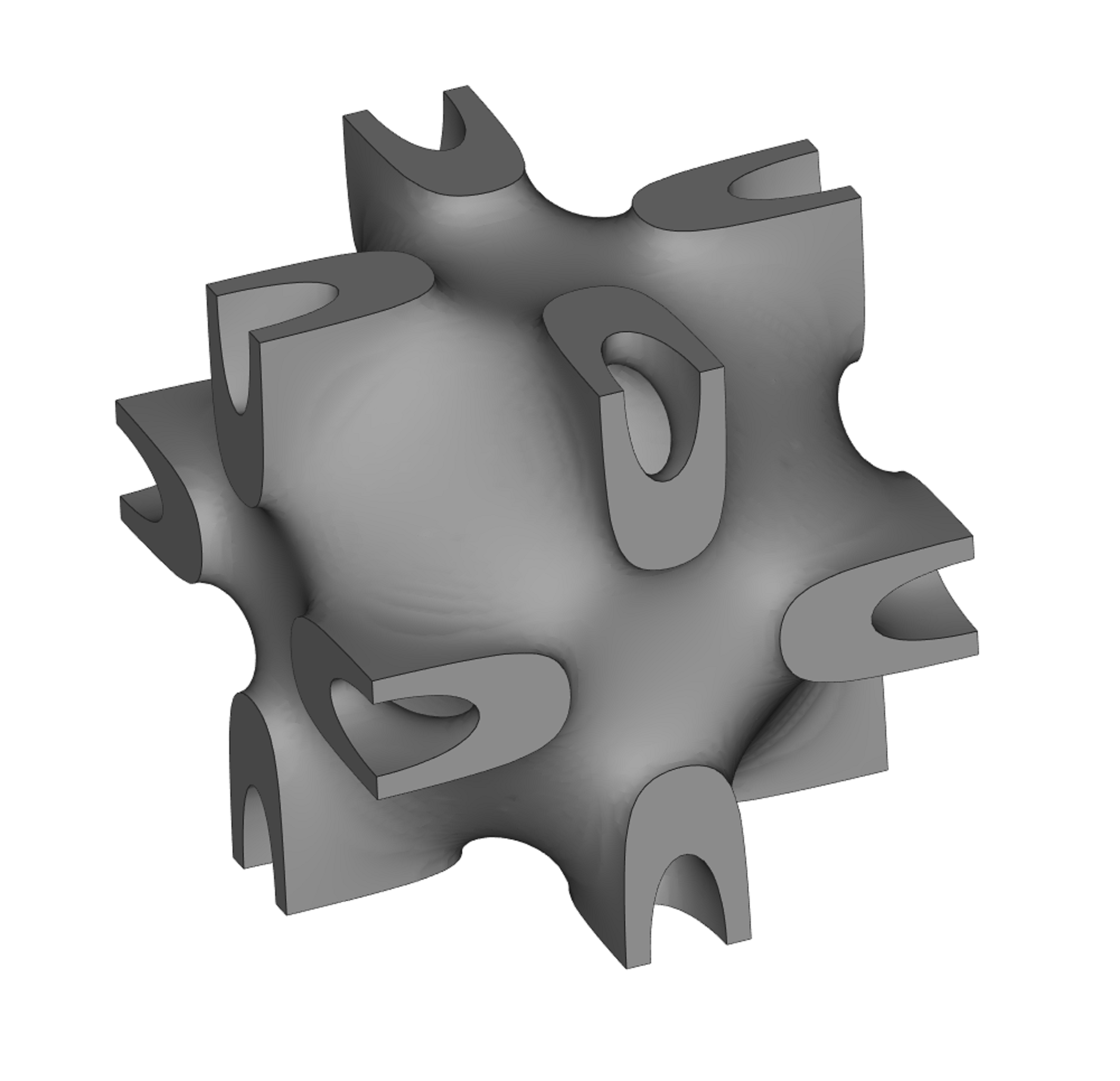 Different unit cell of porous structures 3D 모델 - TurboSquid 1940360