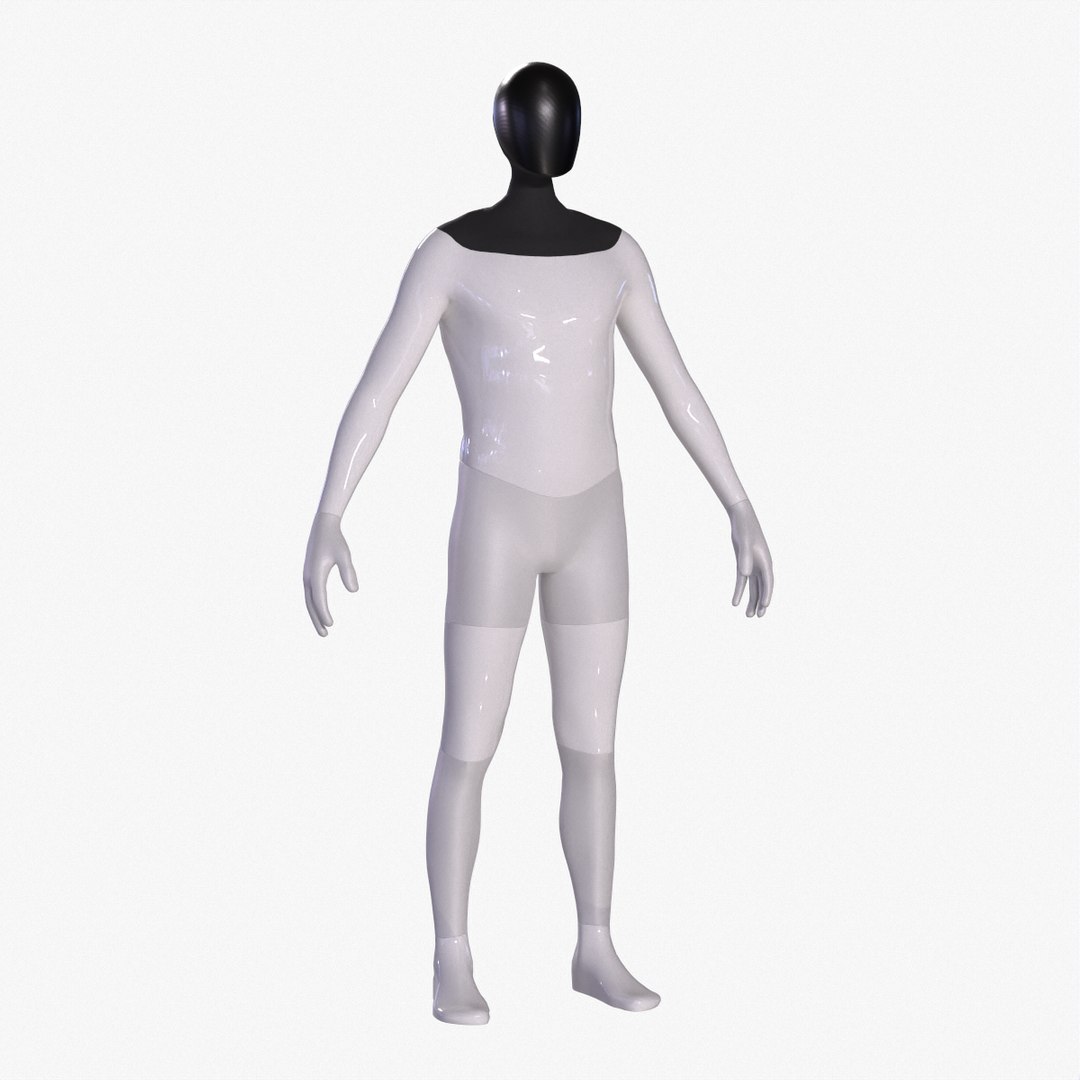 3D Model Male Robot Humanoid - TurboSquid 2095867