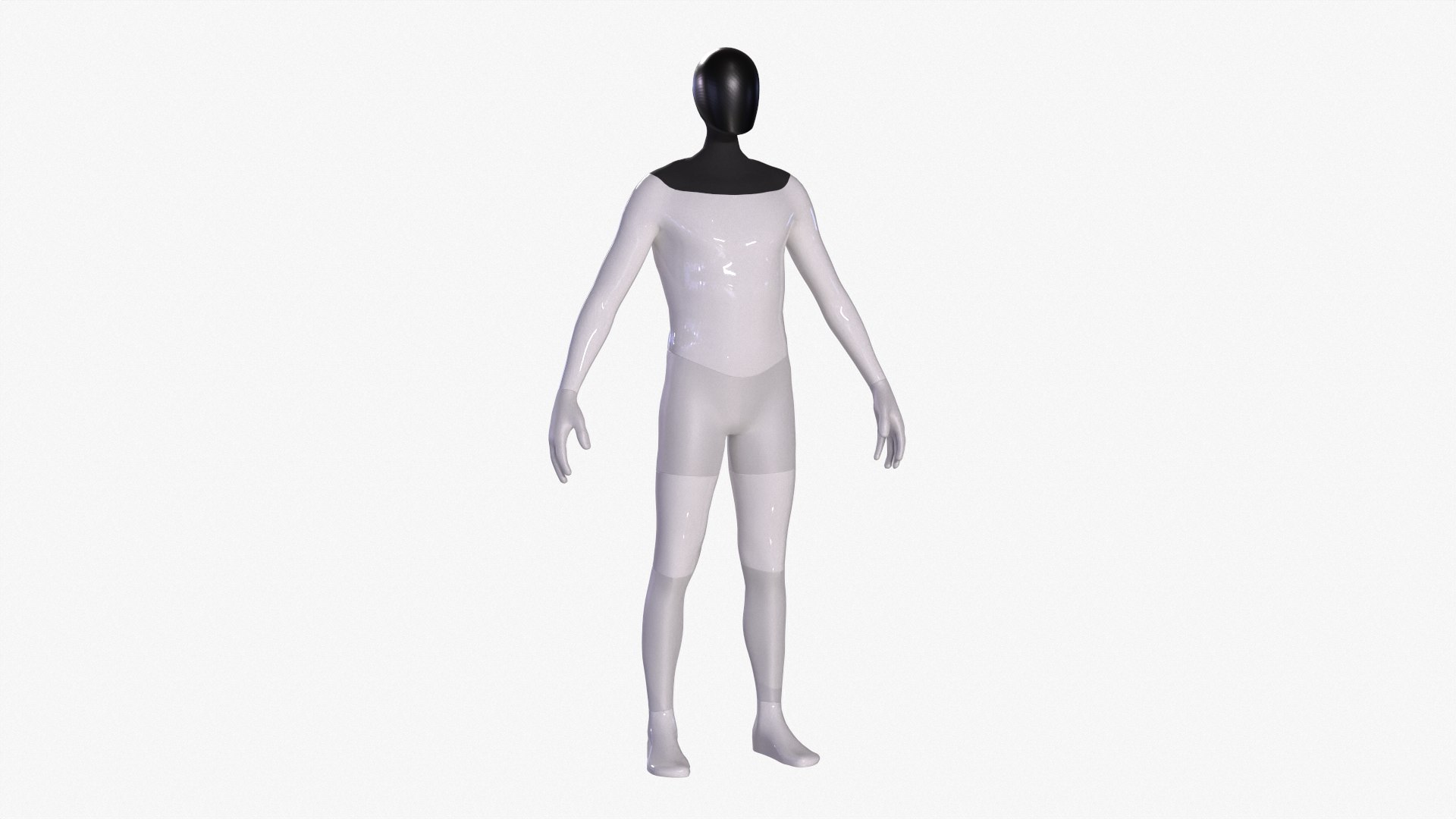 3D Model Male Robot Humanoid - TurboSquid 2095867