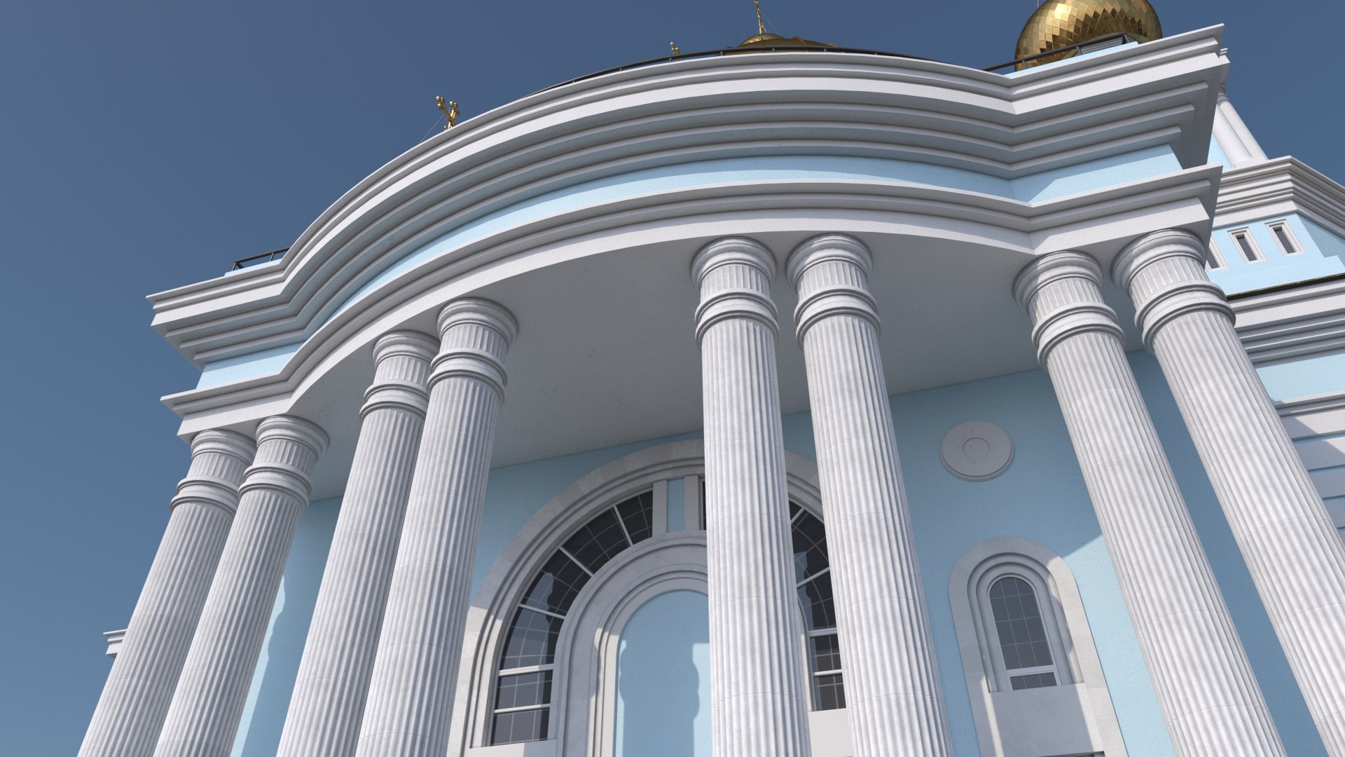 Realistic Temple 3D Model - TurboSquid 1513098