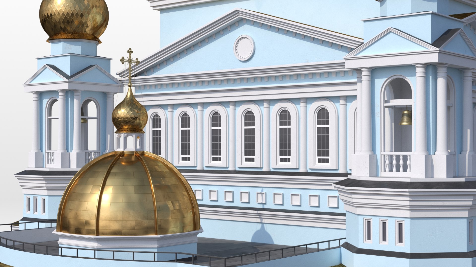 Realistic Temple 3D Model - TurboSquid 1513098