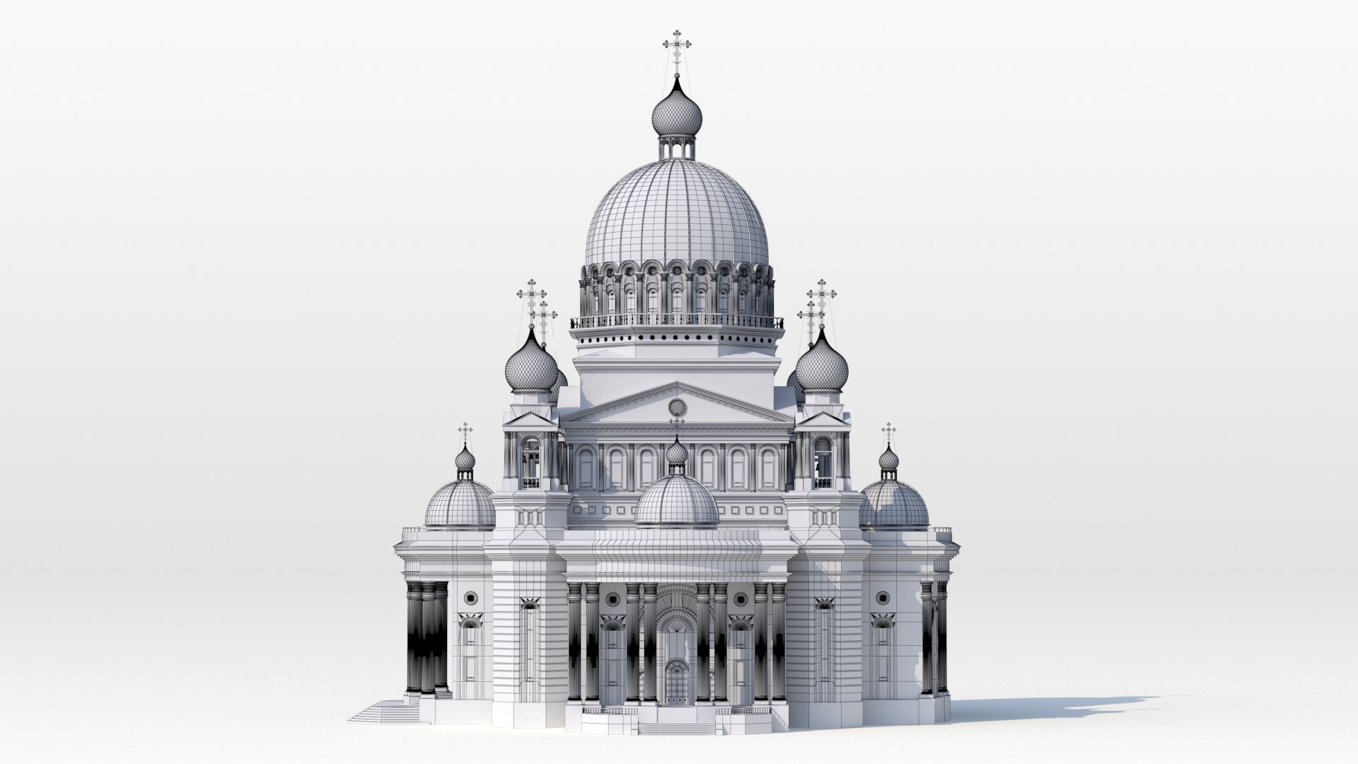 Realistic Temple 3D Model - TurboSquid 1513098