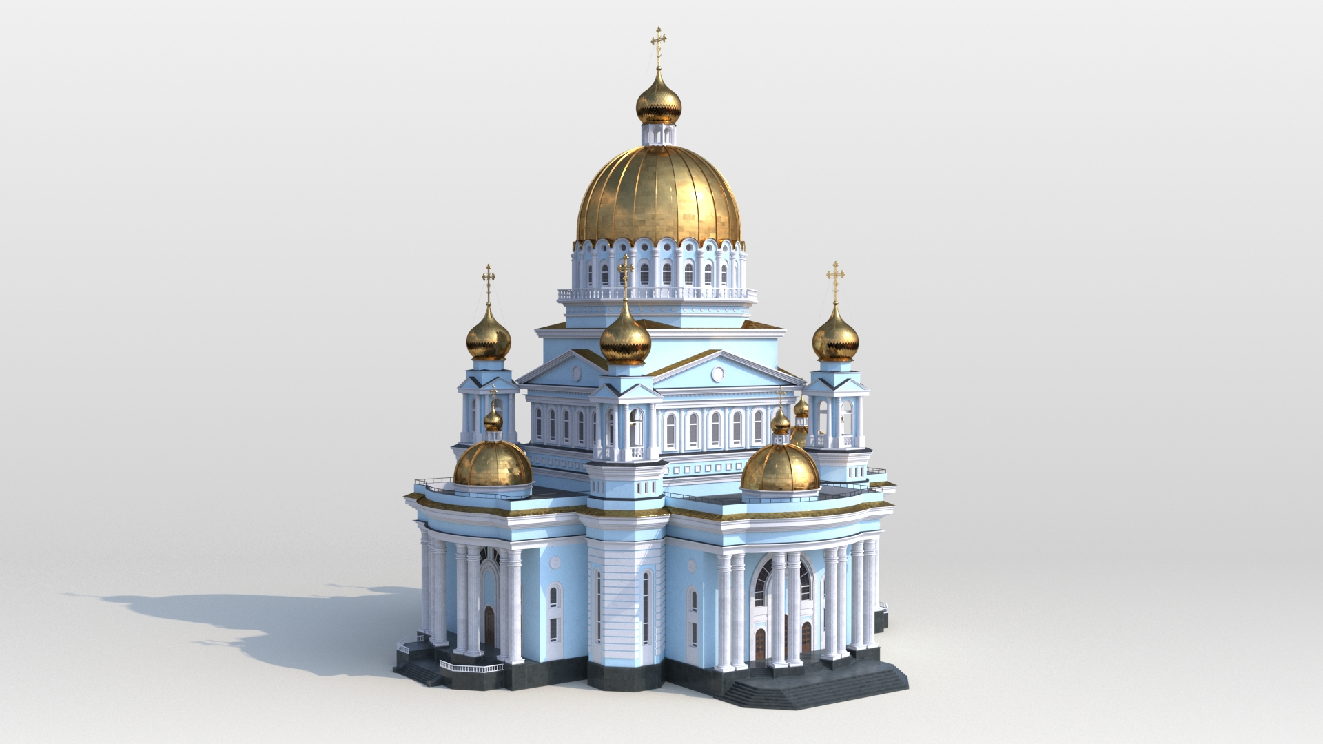 Realistic Temple 3D Model - TurboSquid 1513098