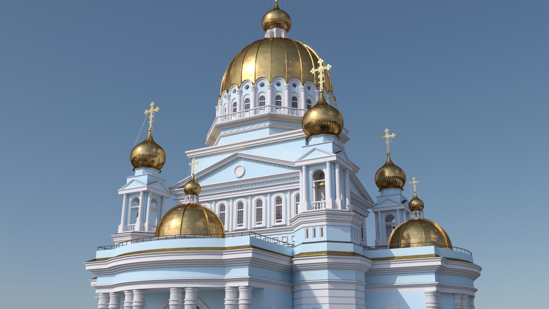 Realistic Temple 3D Model - TurboSquid 1513098
