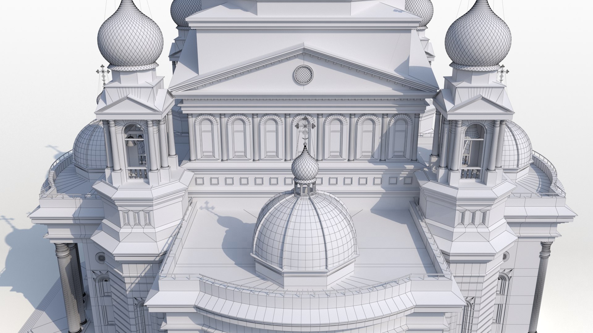 Realistic Temple 3D Model - TurboSquid 1513098