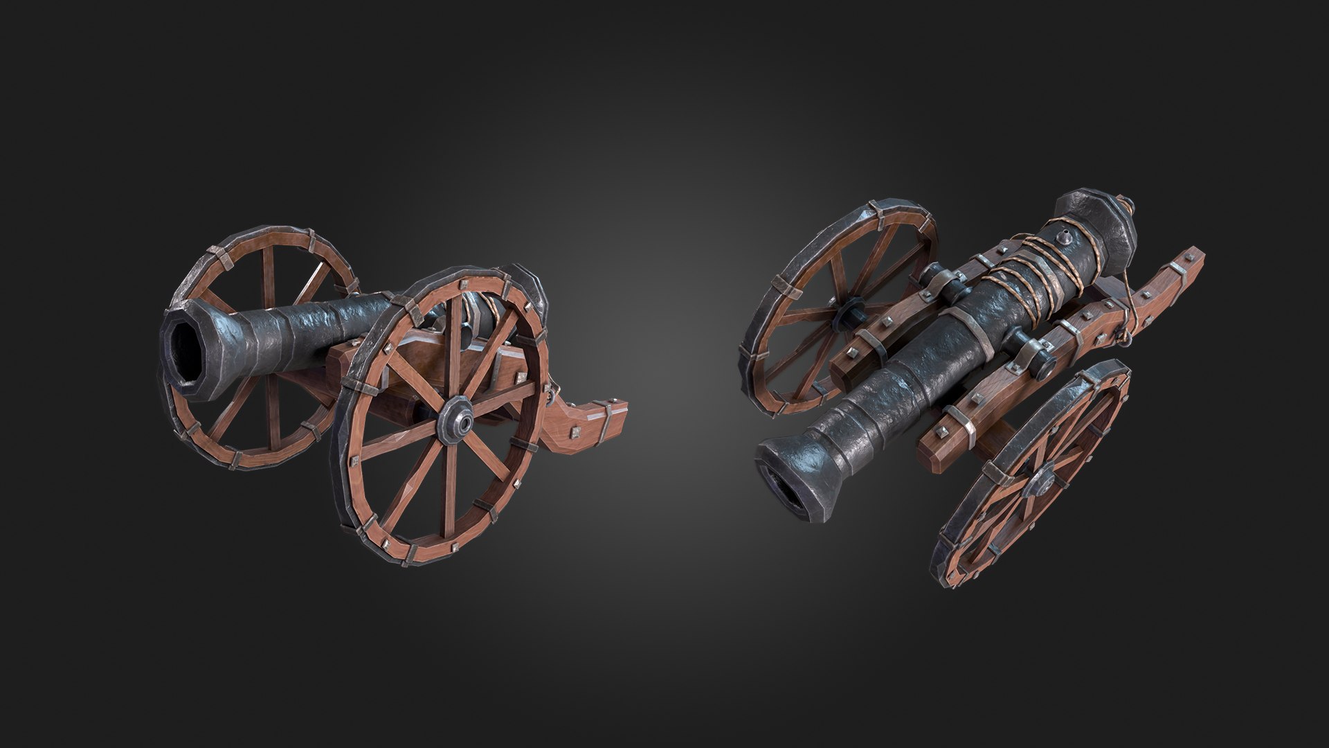 Cannon 3D - TurboSquid 2212088