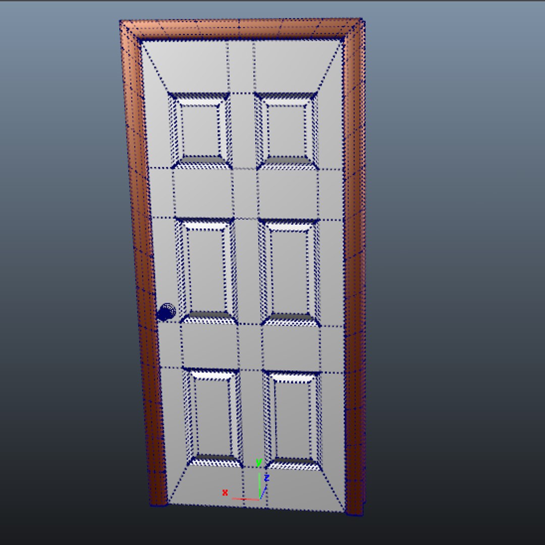 3d Obj Door