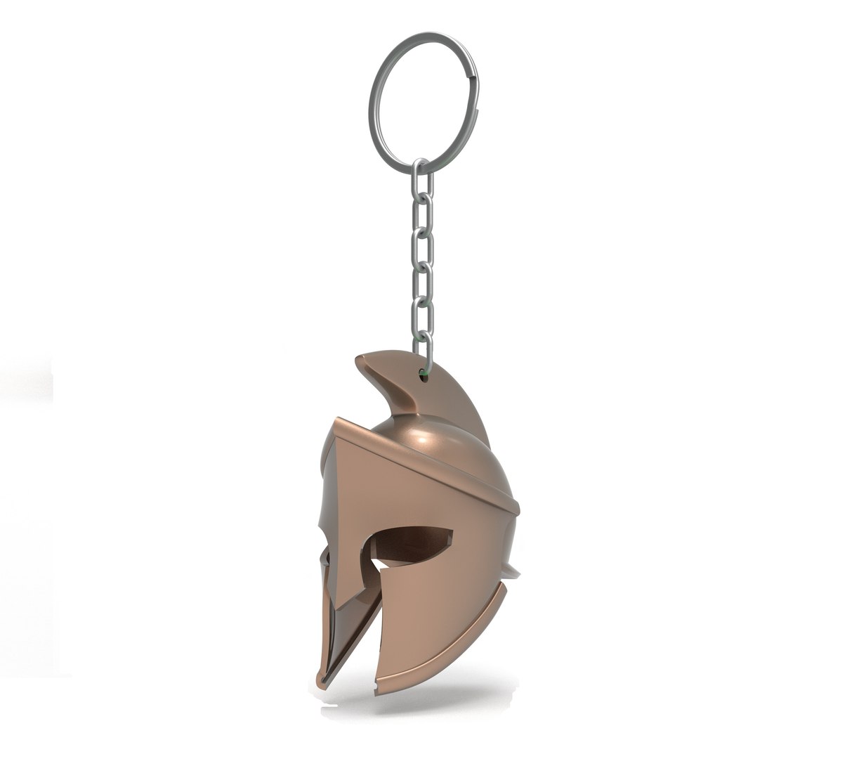3D Spartan Helmet Keychain Model - TurboSquid 2429680