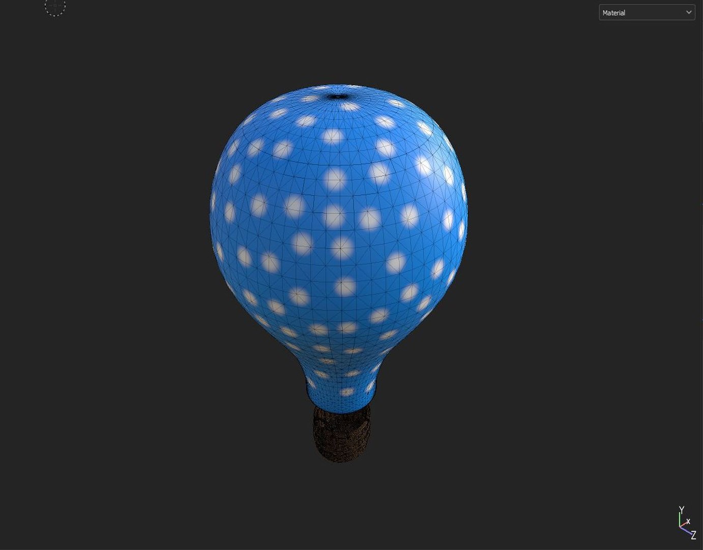 Decor Hot Air Baloon Model - TurboSquid 2091661