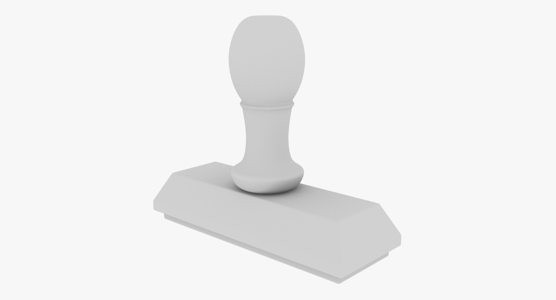 Rubber Stamp 3D - TurboSquid 1154039