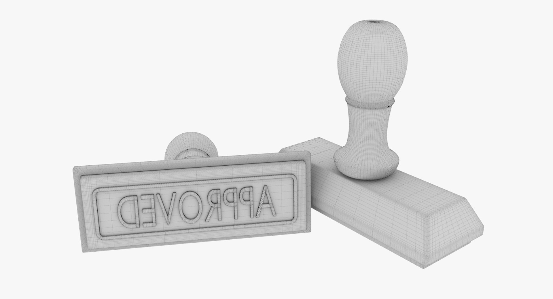 Rubber Stamp 3D - TurboSquid 1154039