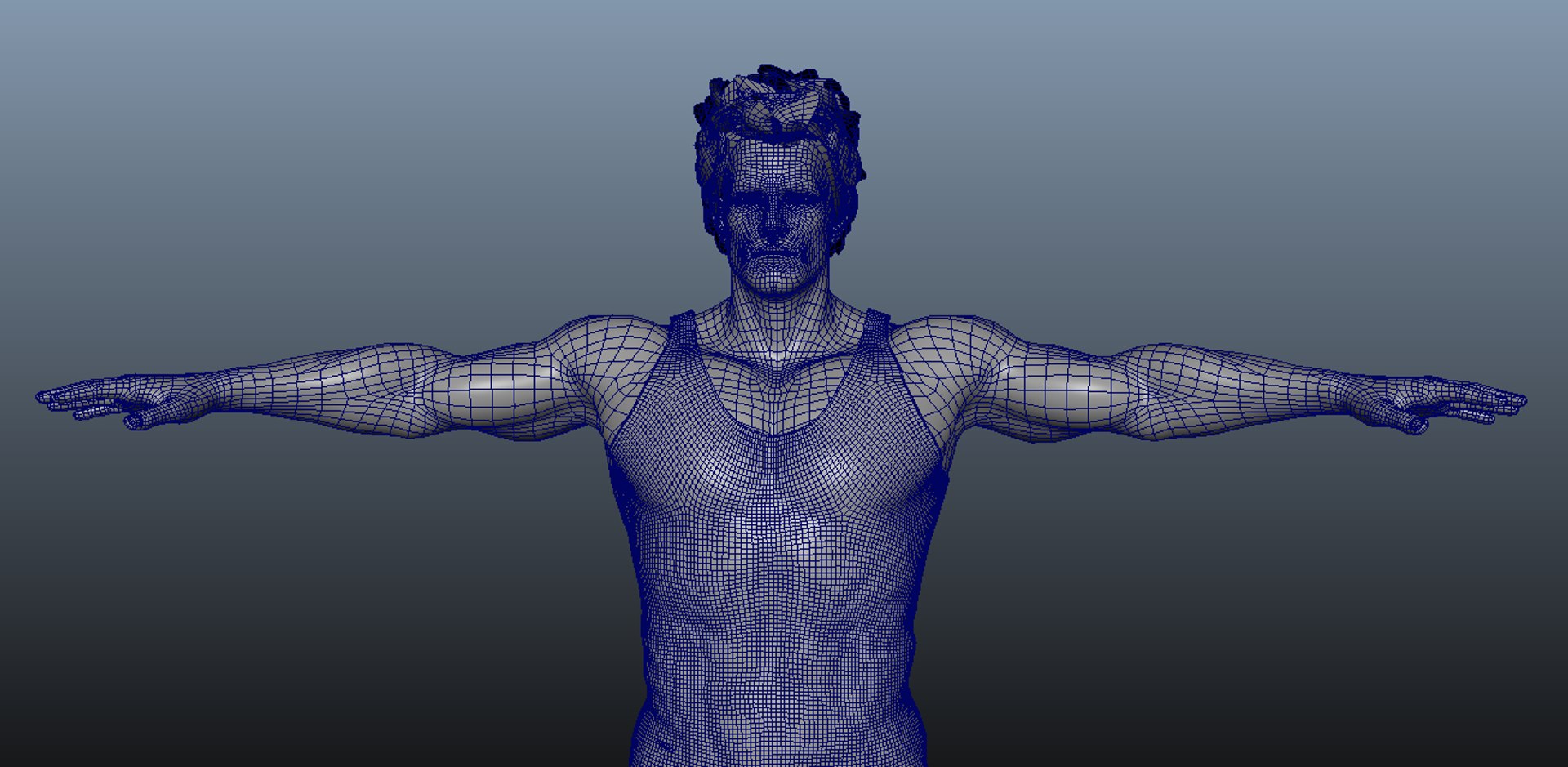 3d Obj Muscled Man Underwear