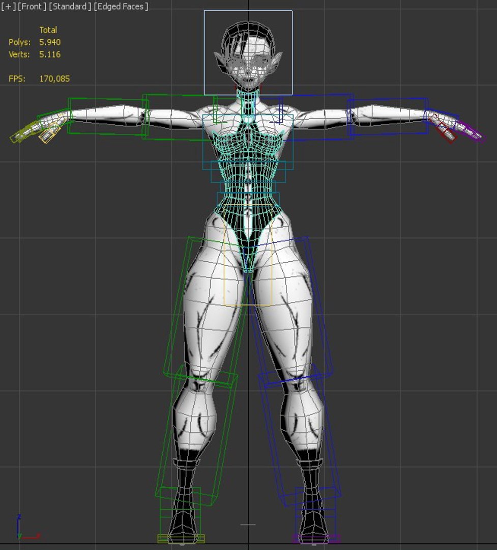 Katty toon shader model - TurboSquid 1774983