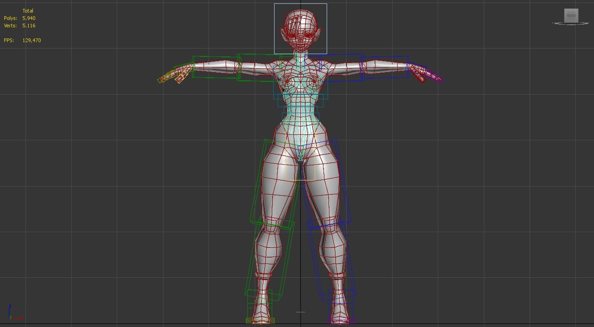 Katty toon shader model - TurboSquid 1774983