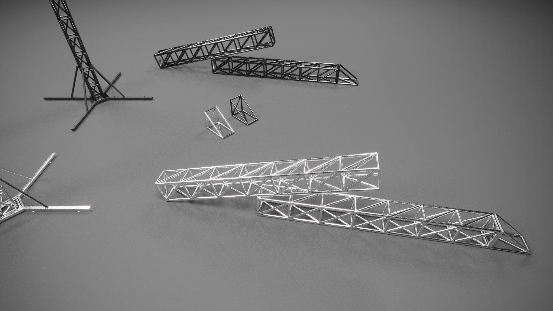 Stage Concert Truss 3D Model - TurboSquid 1884006