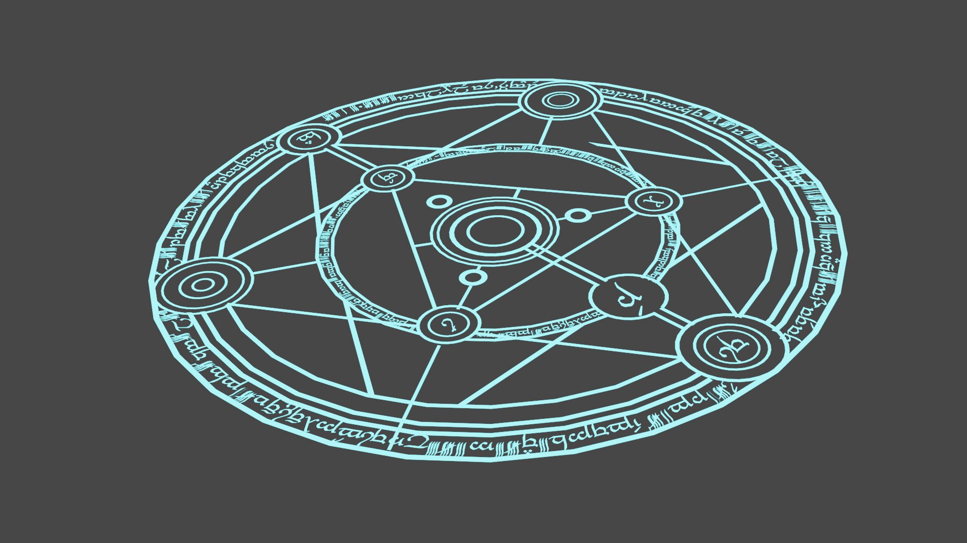 Magic Circle 3D Model - TurboSquid 2152834
