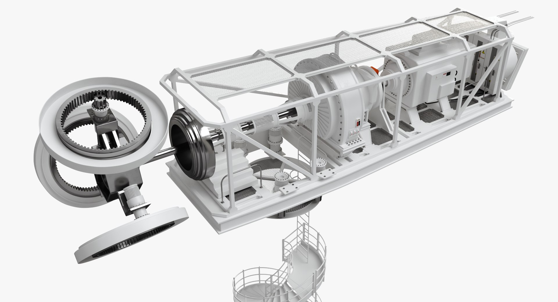 Wind Generator 3D Model - TurboSquid 1945375