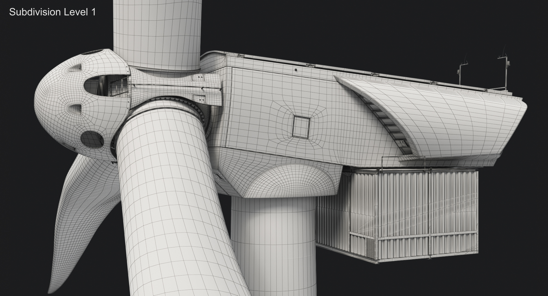 modelo 3d Wind Generator - TurboSquid 1945375