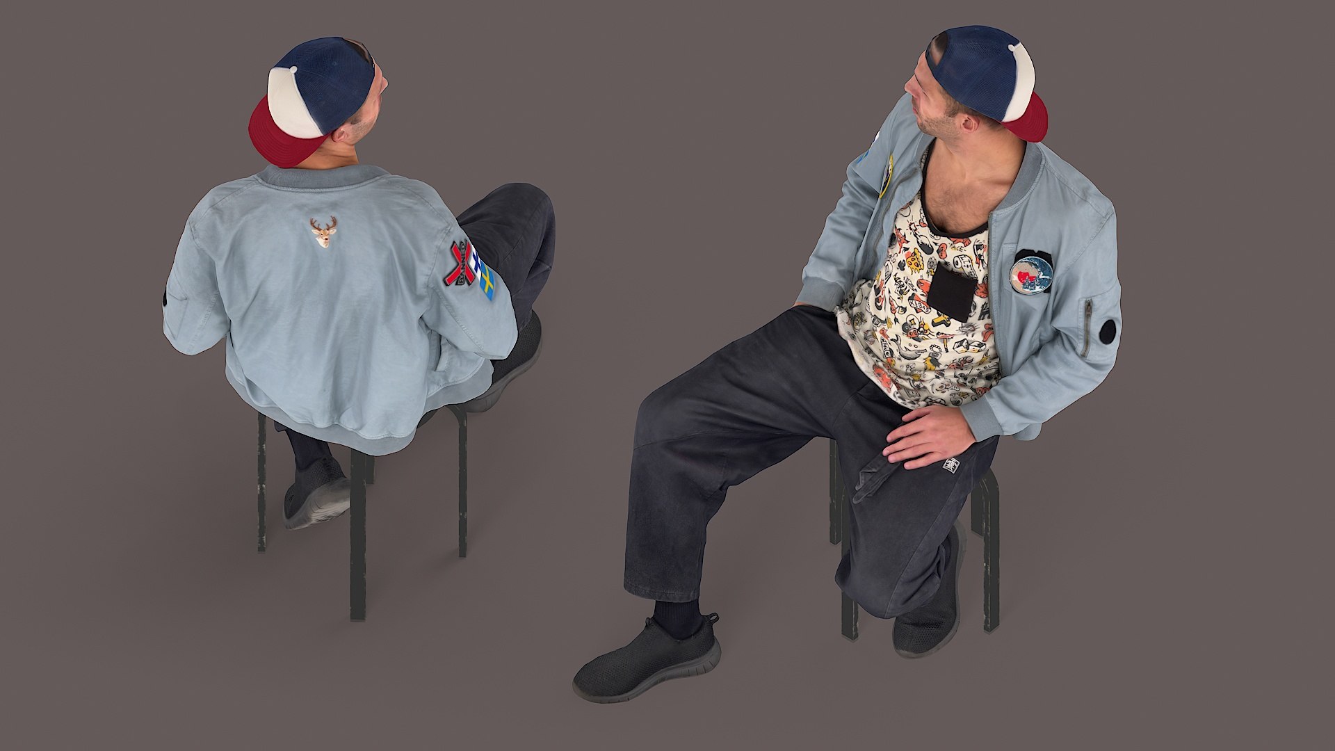 3D Urban Chill Boy In Casual Pose With Stylish Outfit - TurboSquid 2097950