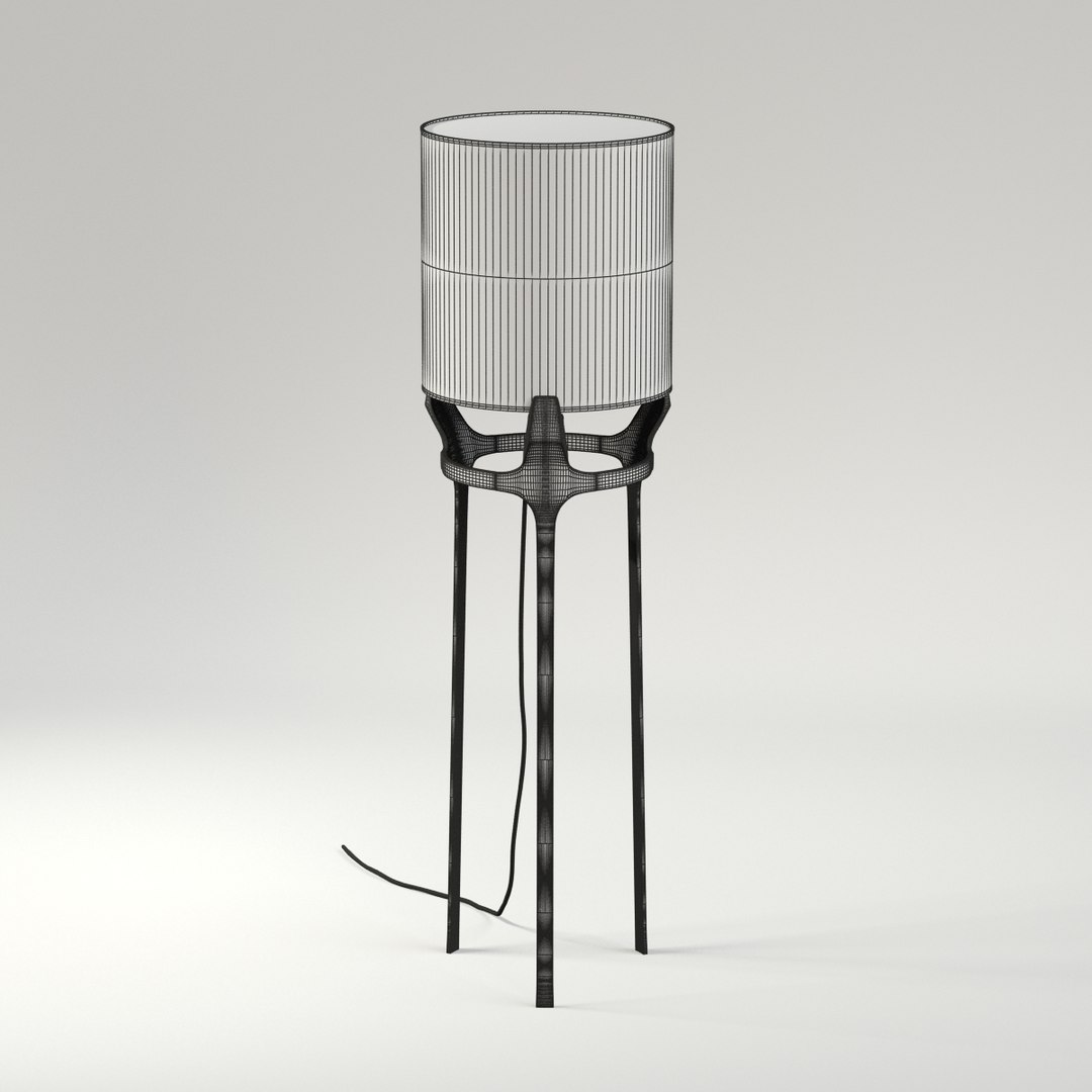3d Caste Flint Floor Lamp Model