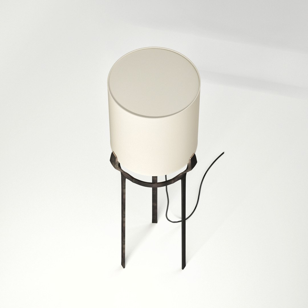 3d Caste Flint Floor Lamp Model