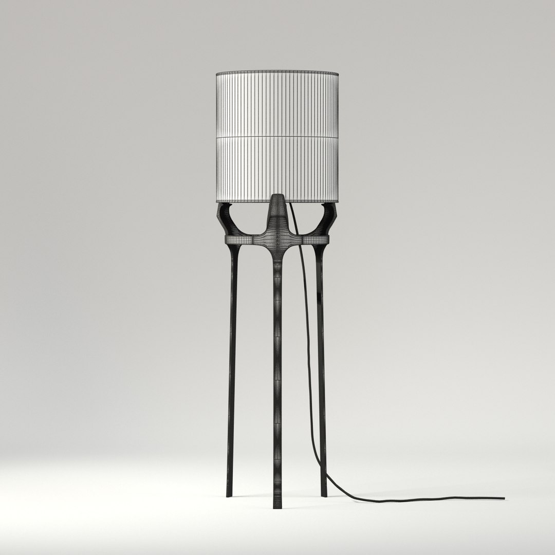 3d Caste Flint Floor Lamp Model