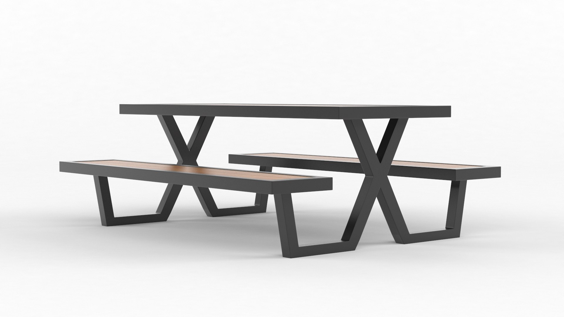 Free 3D Coffee Table With Iron Legs Model - TurboSquid 2336174