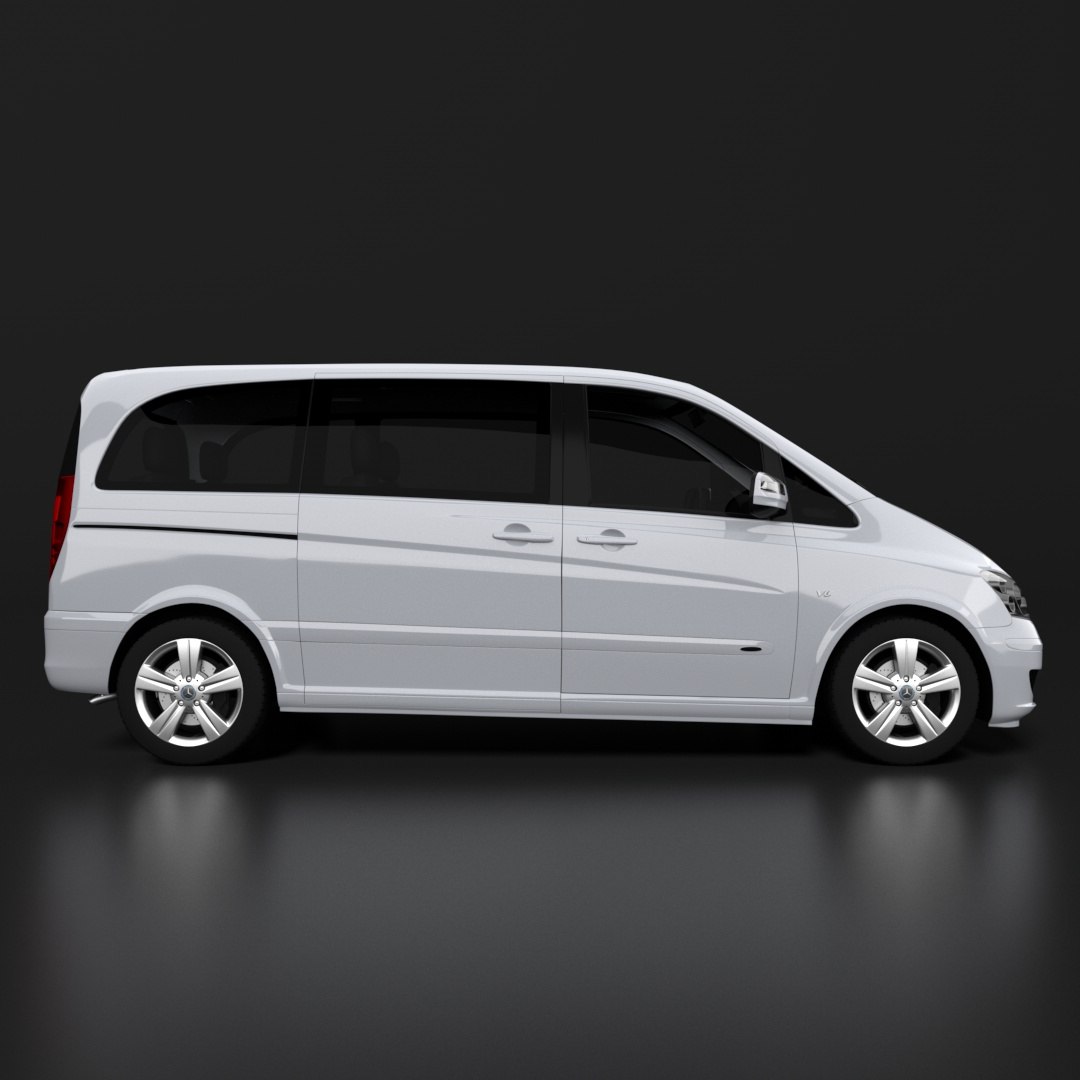 Mercedes-Benz Viano 3D Model - TurboSquid 2359739