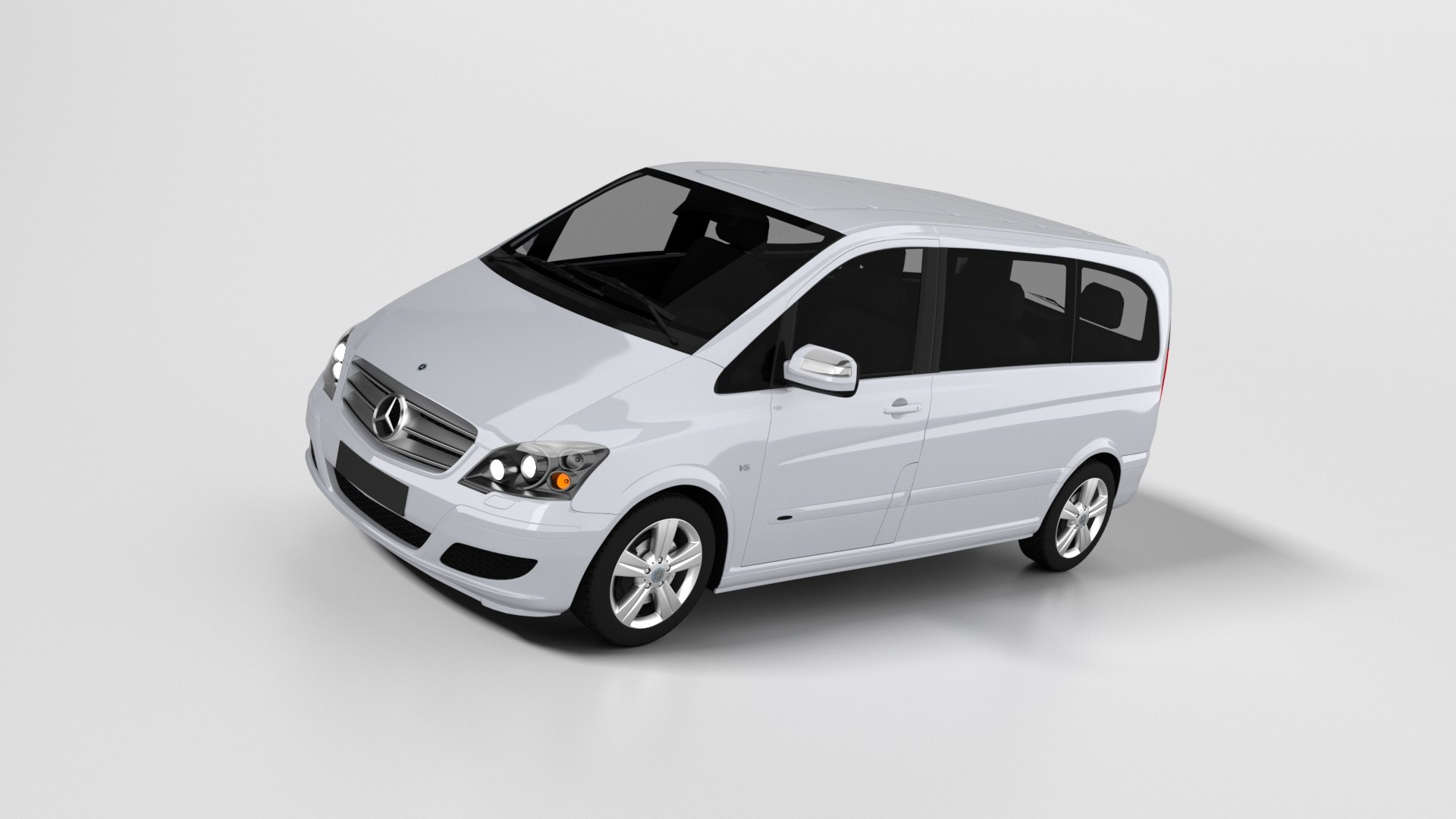 Mercedes-Benz Viano 3D Model - TurboSquid 2359739