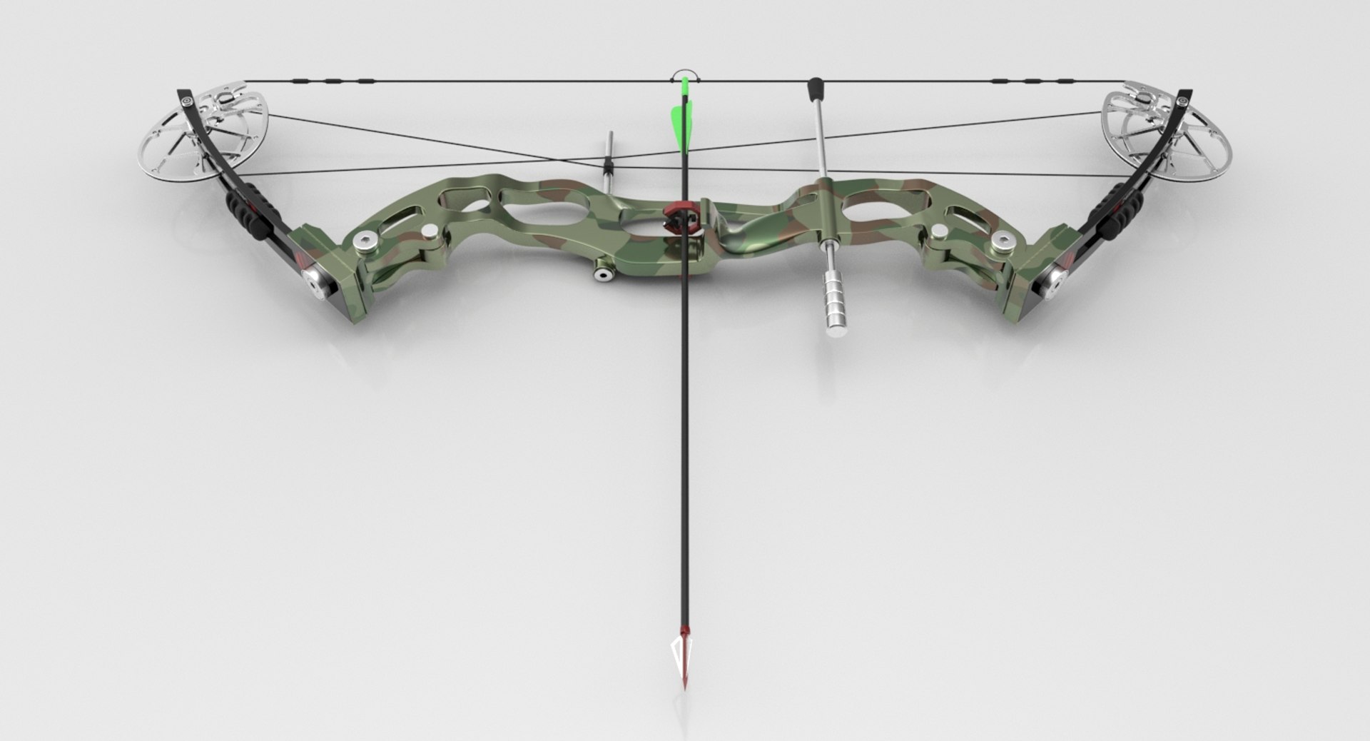 Compound Bow Model - TurboSquid 1255988