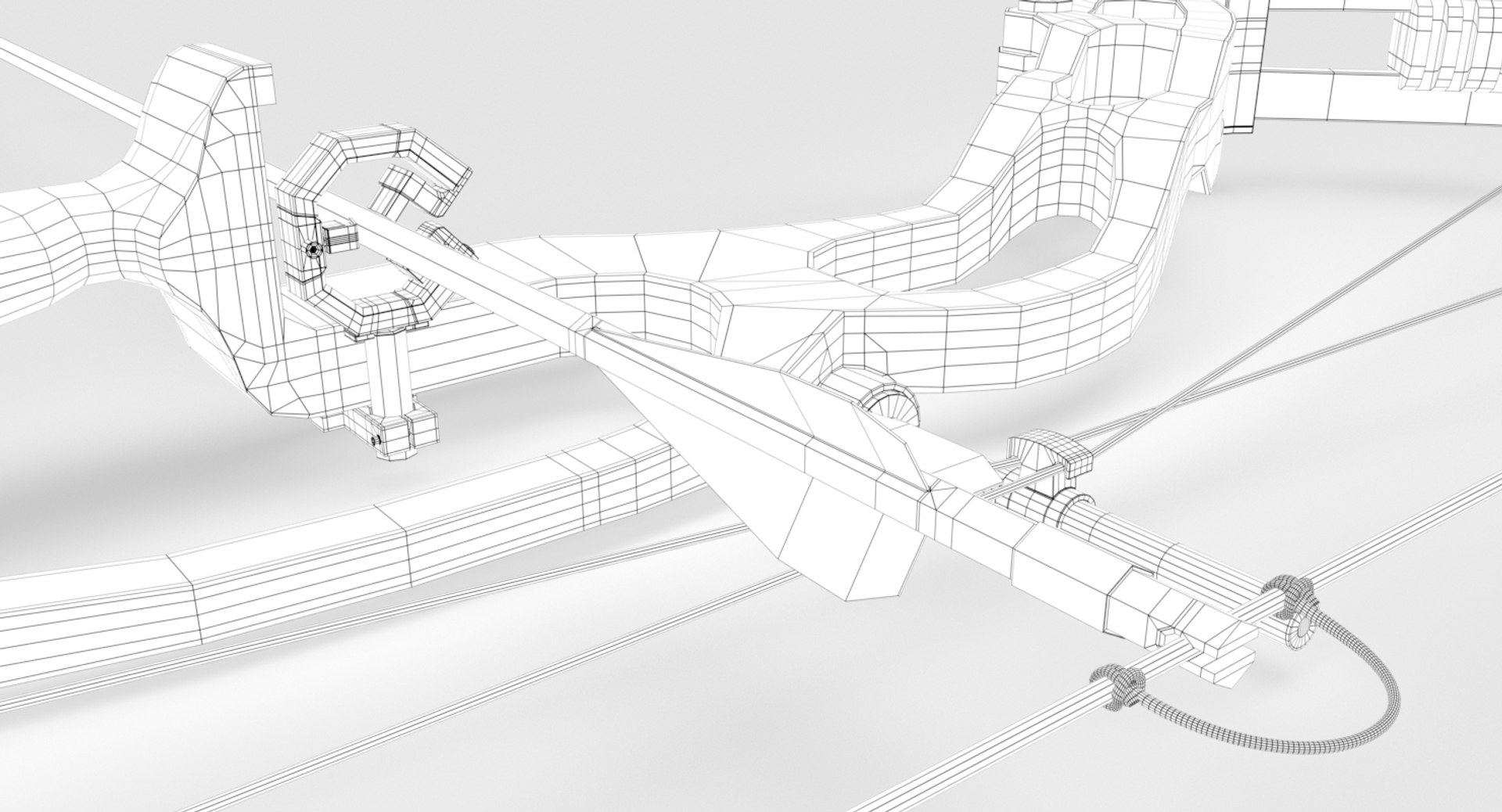 Compound Bow Model - TurboSquid 1255988