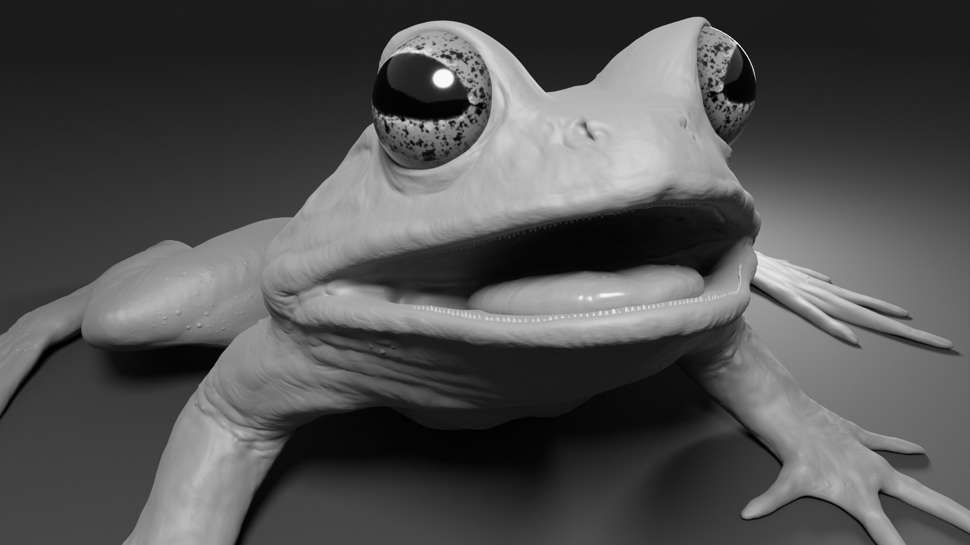 Frog Basemesh 3D Model - TurboSquid 1752191