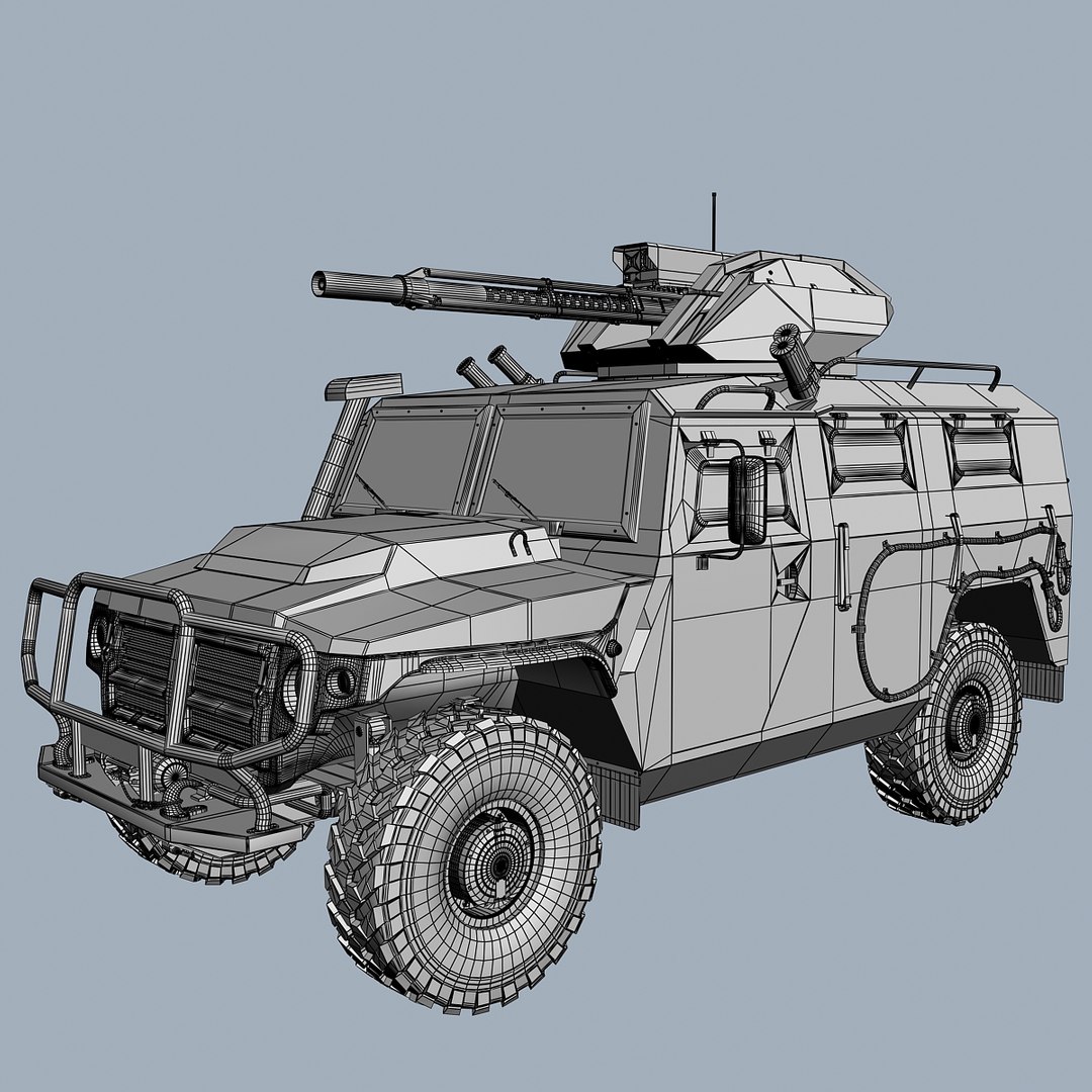 3D Vpk-233115 Tigr-m Brshm Vehicle Model - TurboSquid 1277957