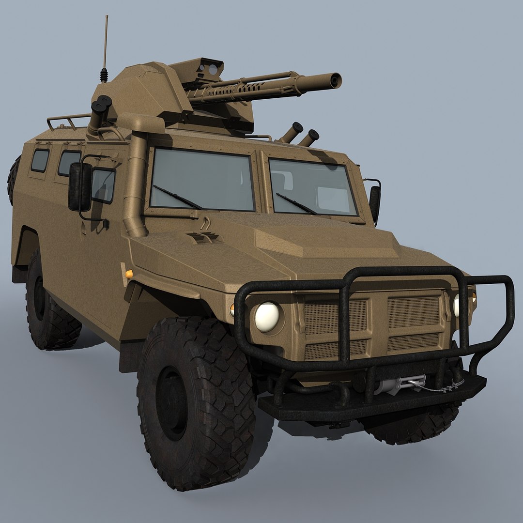3D Vpk-233115 Tigr-m Brshm Vehicle Model - TurboSquid 1277957