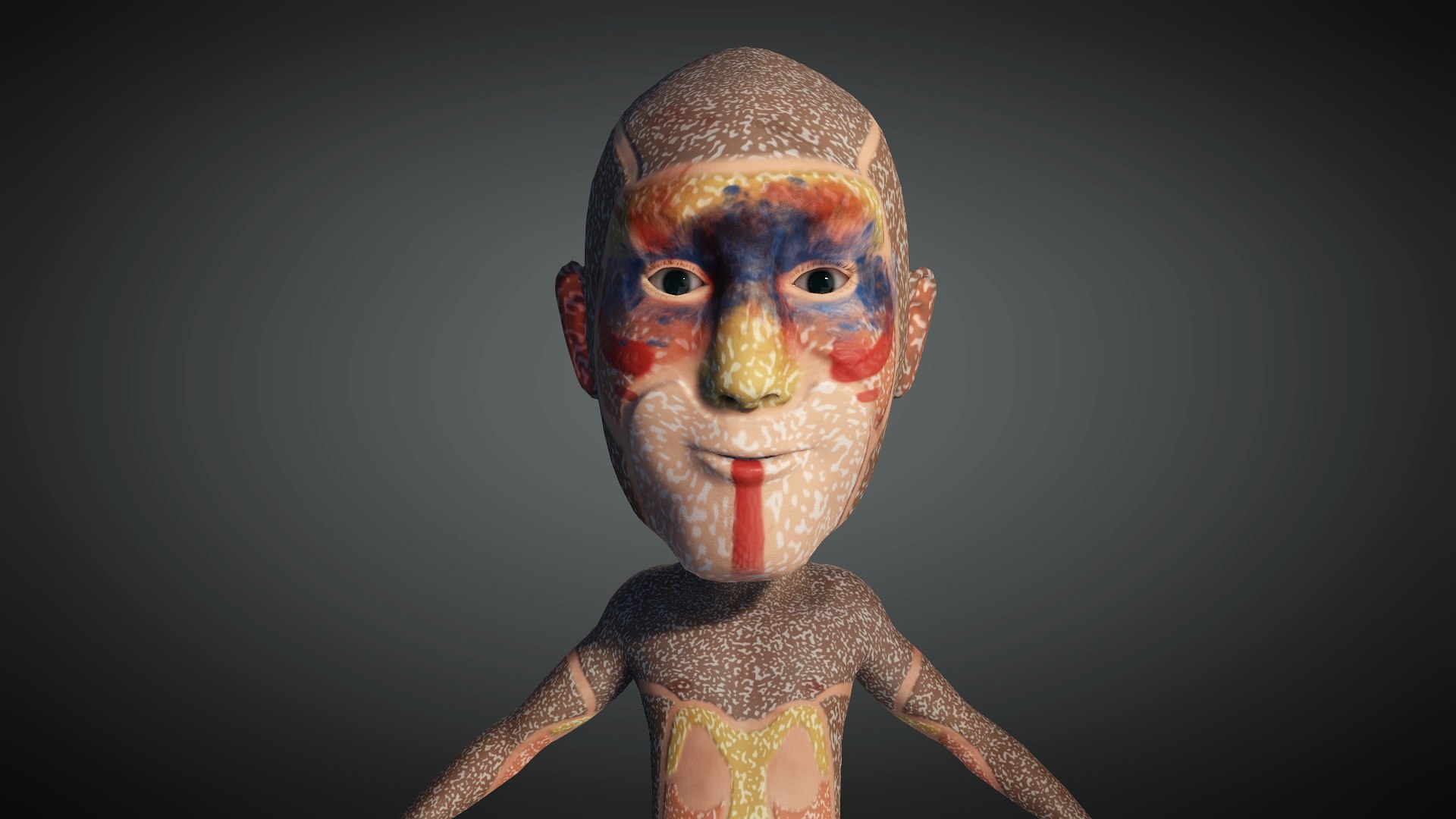 Sci-Fi Alien Male 3D Model - TurboSquid 2043975