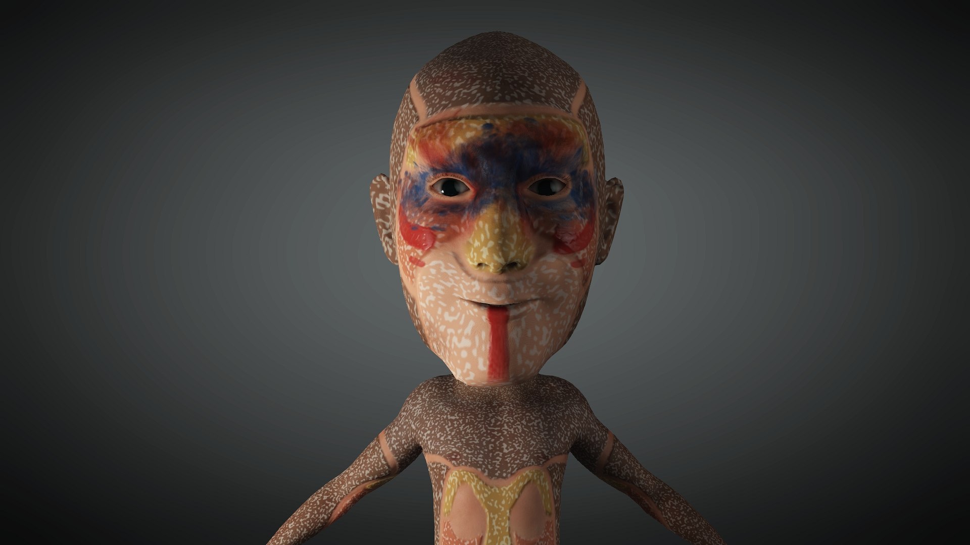 Sci-Fi Alien Male 3D Model - TurboSquid 2043975