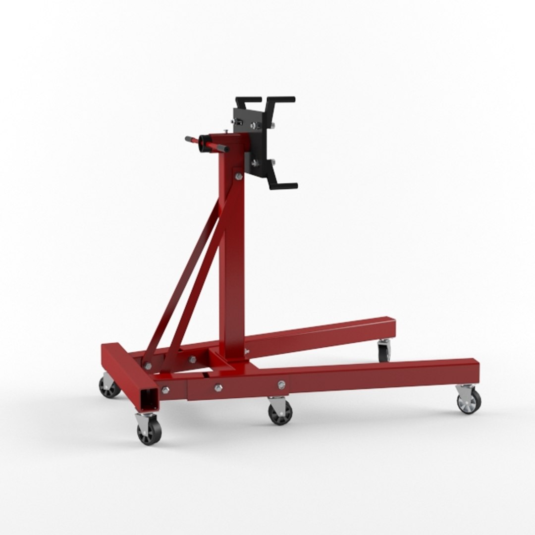 3D 1-ton engine stand model - TurboSquid 1350387