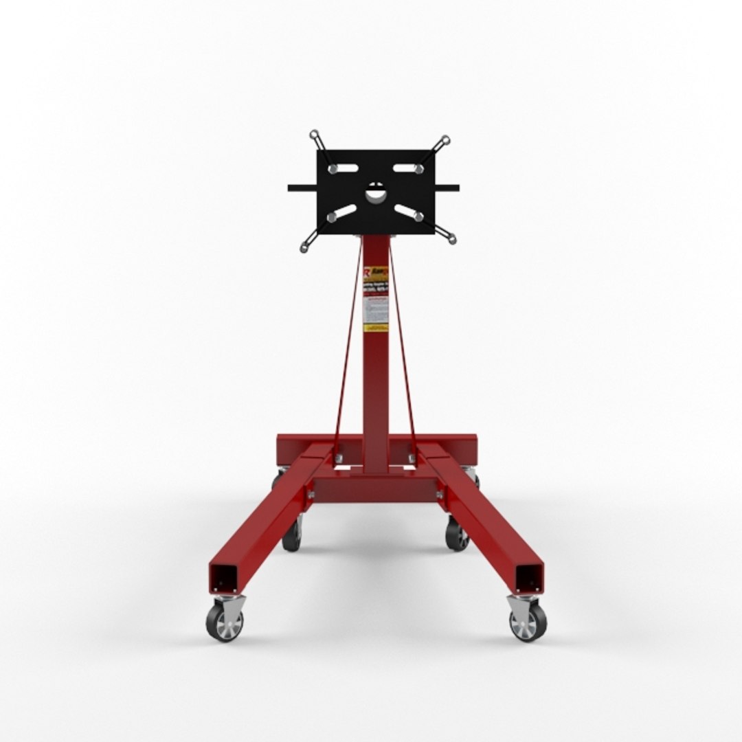 3D 1-ton engine stand model - TurboSquid 1350387