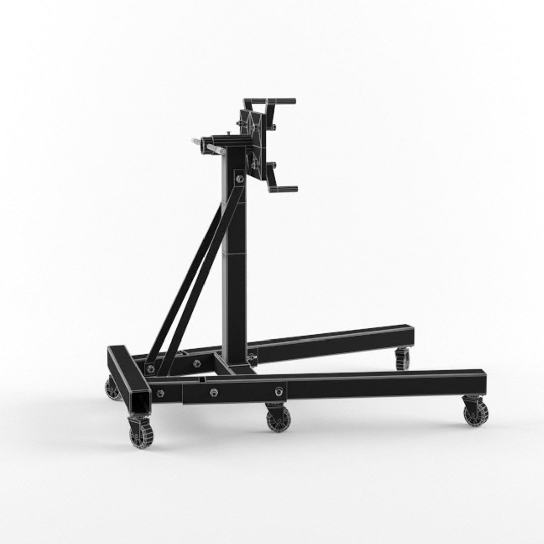 3D 1-ton engine stand model - TurboSquid 1350387