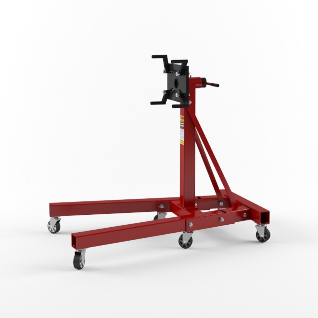 3D 1-ton engine stand model - TurboSquid 1350387